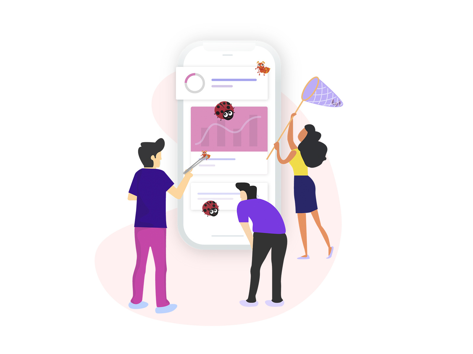 Testing illustration by Snehalata on Dribbble