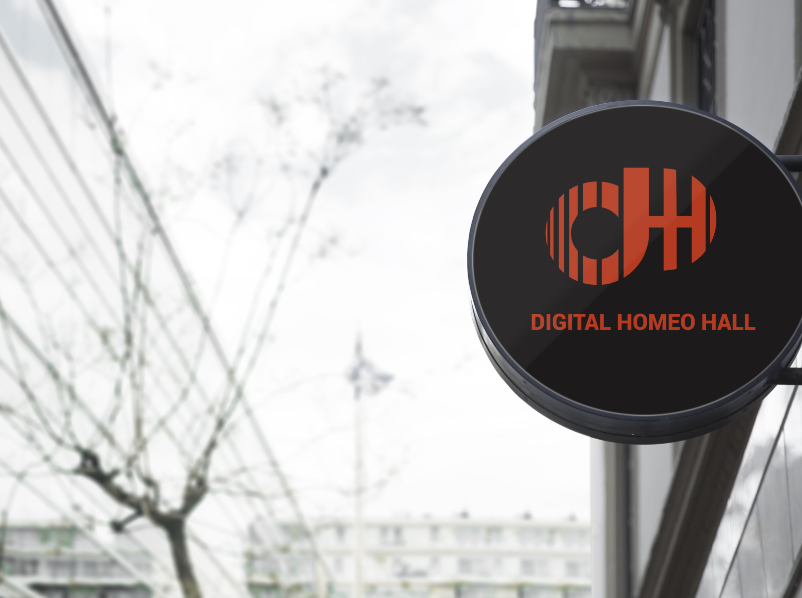 Digital Homeo Hall Logo by Manik Hossain on Dribbble