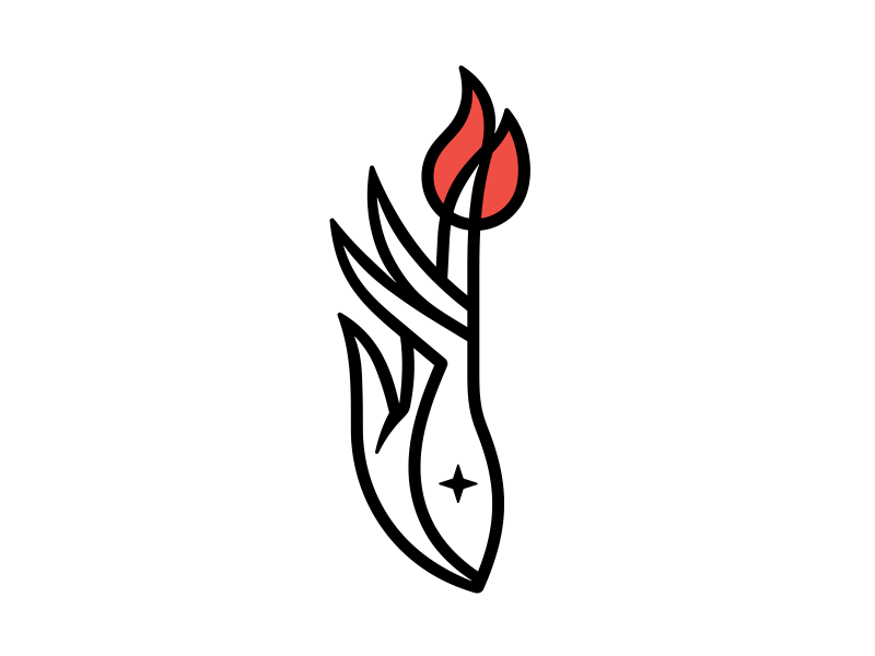 Fiery Secret 📌 Logo for Sale by graph_uvarov on Dribbble