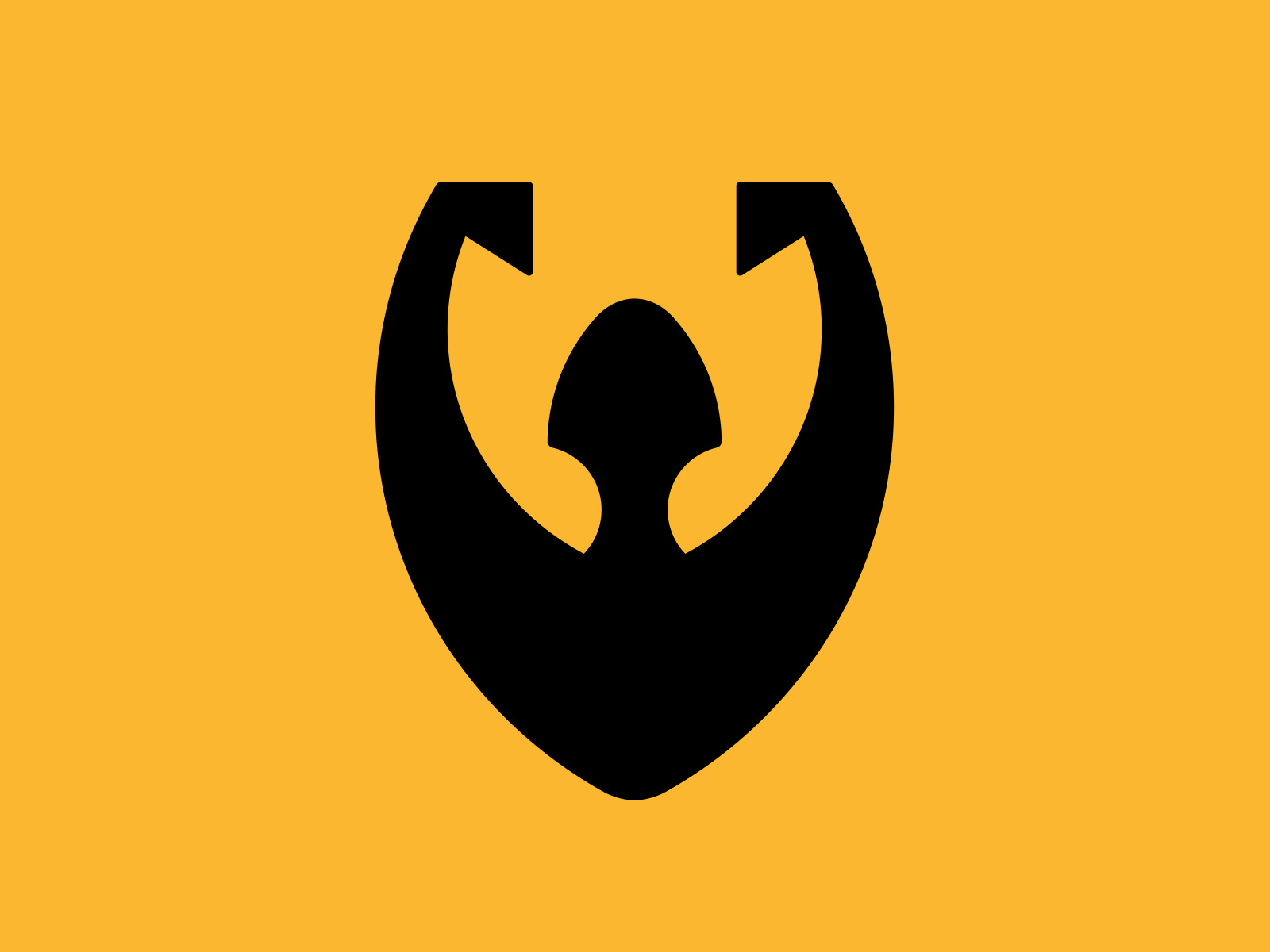 Man Shield 📌 Logo for Sale by graph_uvarov on Dribbble