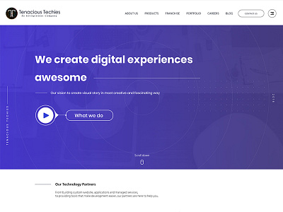 Web page UI/UX design 2018 by Vishal Bakhaswala on Dribbble
