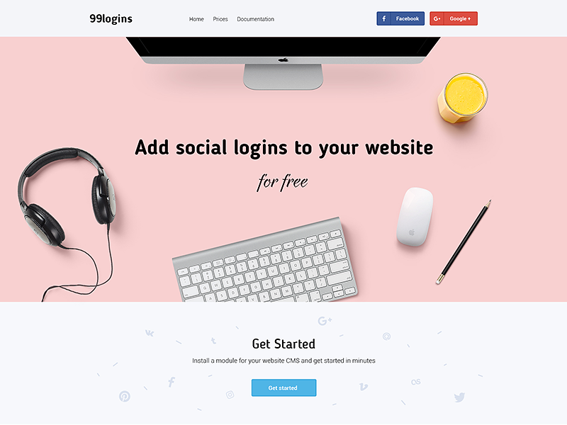 99logins by Maryna Nychyporchuk on Dribbble