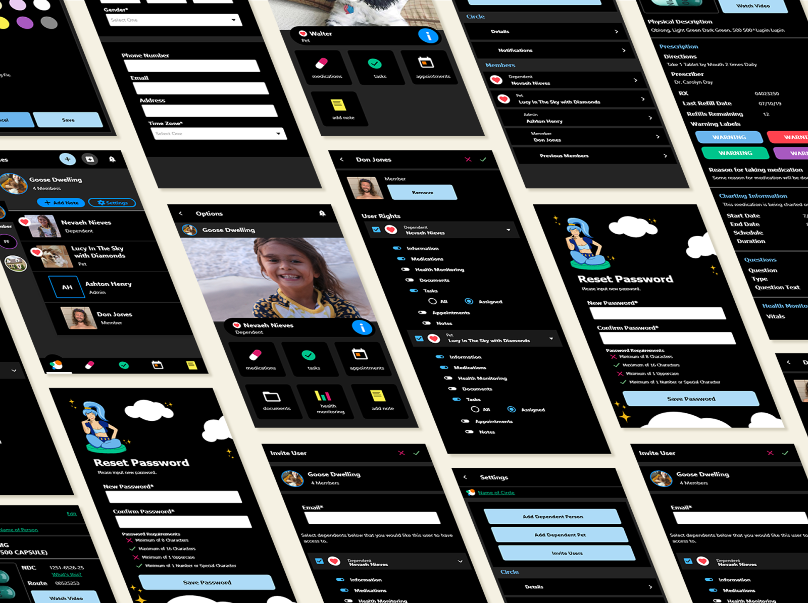 Care Genie Part 2 by Ashton Henry on Dribbble