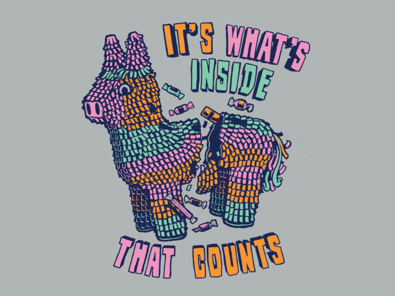 Piñata by Colin Gauntlett on Dribbble