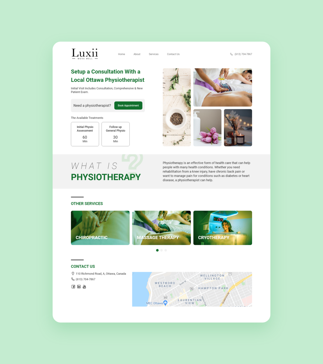 Luxii - Service Page by Ahmed Tarek on Dribbble