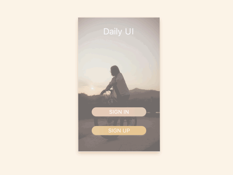 Sign Up by Sunday_kun on Dribbble