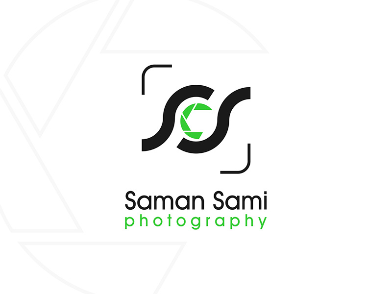 Saman Sami Photography Logo Design by Mohammad Ghaderi on Dribbble