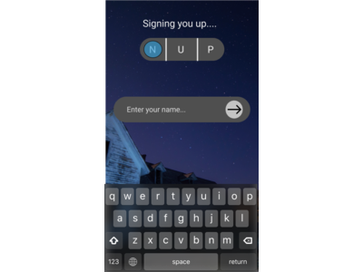 Sign Up screen by Jatin Gupta on Dribbble