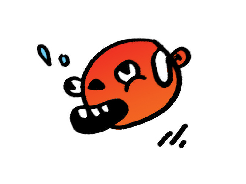 sun burnt old man by Patrick Burnell on Dribbble