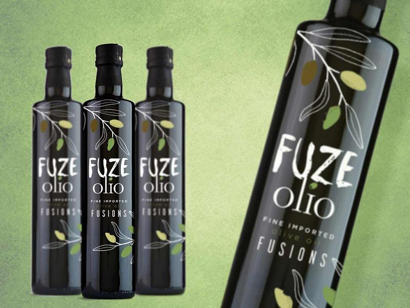 Fuze Olio Label Design by David W Litwin on Dribbble
