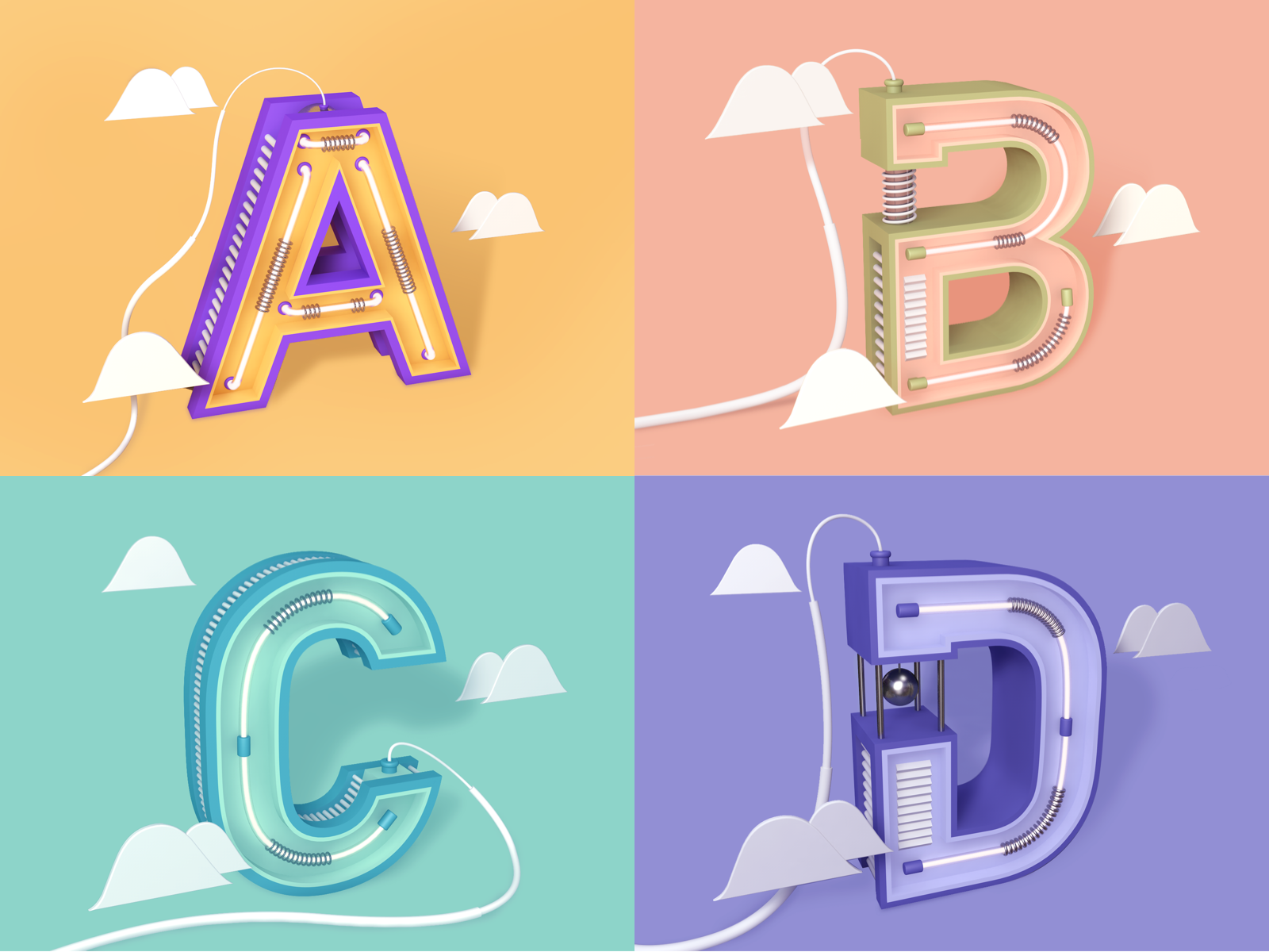 C4D-Icons by Neowoo on Dribbble