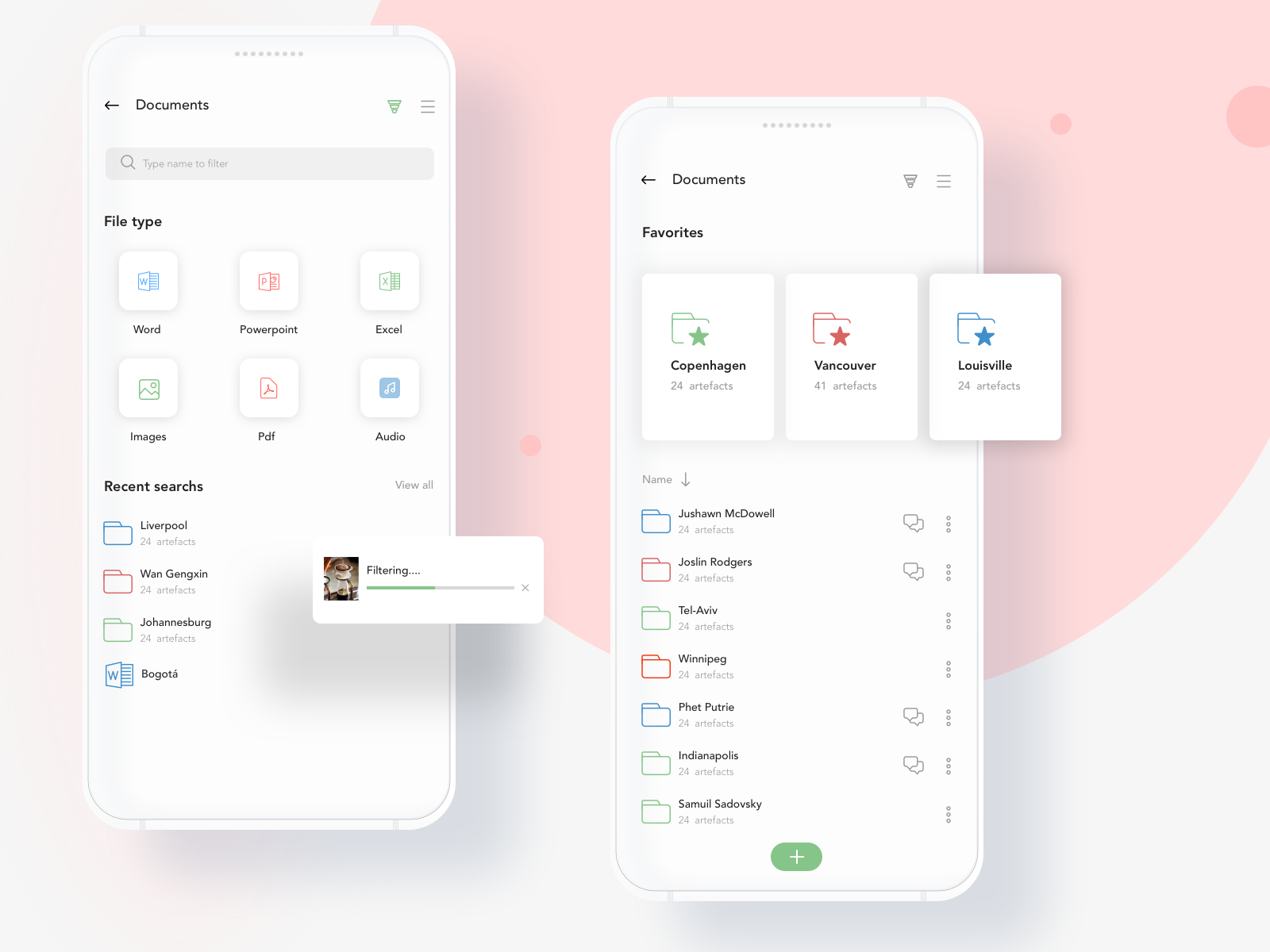 File manager responsive by Joe on Dribbble
