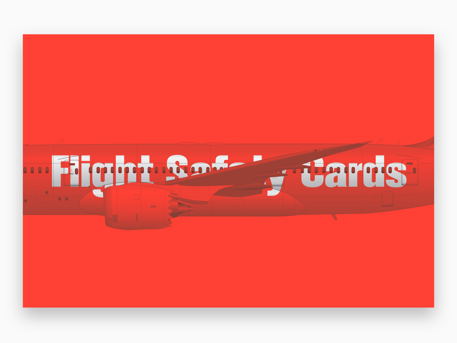 Elements of Flight Safety Card Design by Arun Venkatesan on Dribbble