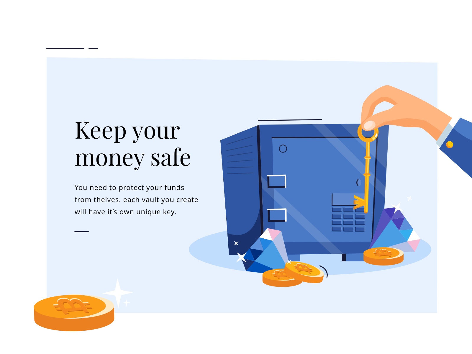 Keep Your Money Safe By Siddhita Upare For Brucira On Dribbble