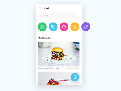 Food interface by Design-Grapah MA on Dribbble