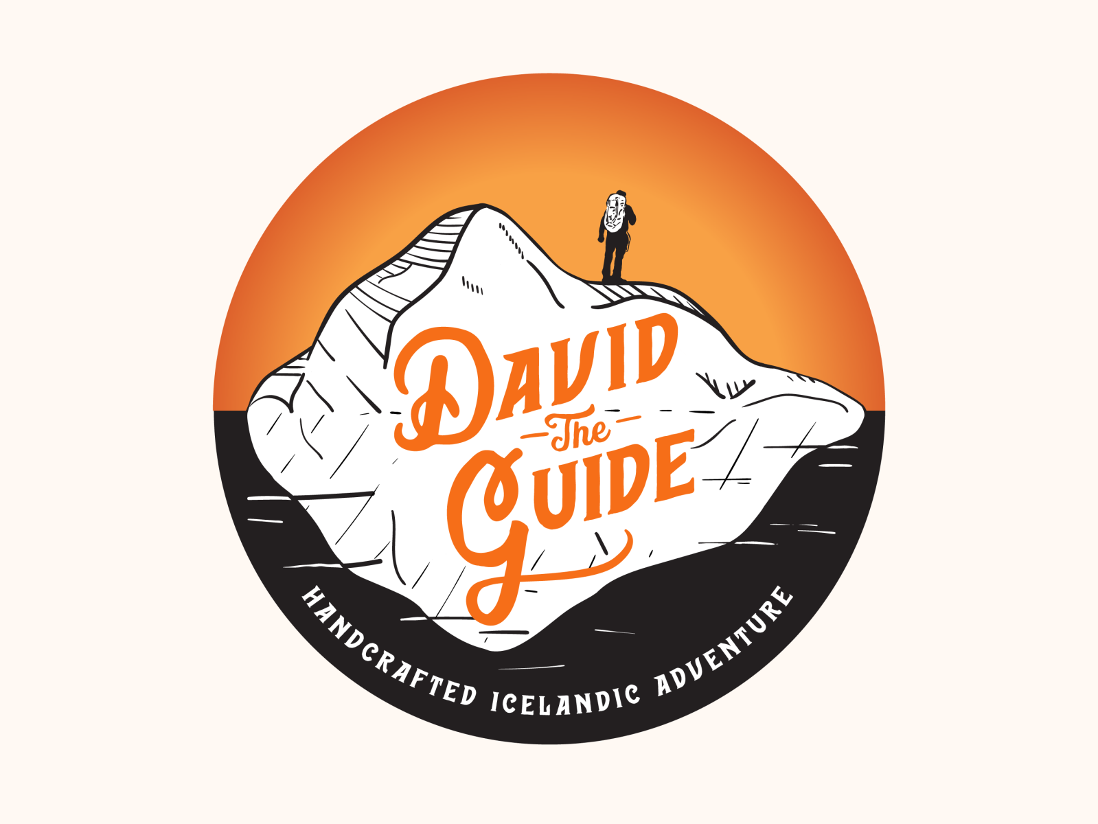 David the Guide Logo by Michelle Pederson on Dribbble