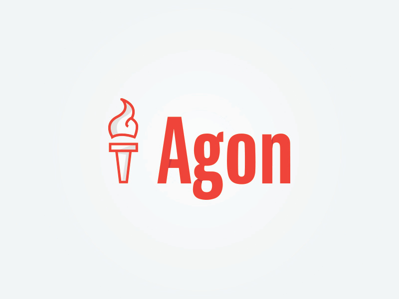 Agon Logo by Racine Davis on Dribbble
