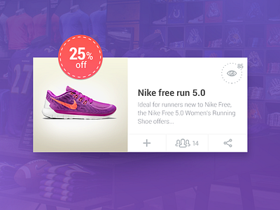 Offer Widget by Reznik Umar on Dribbble