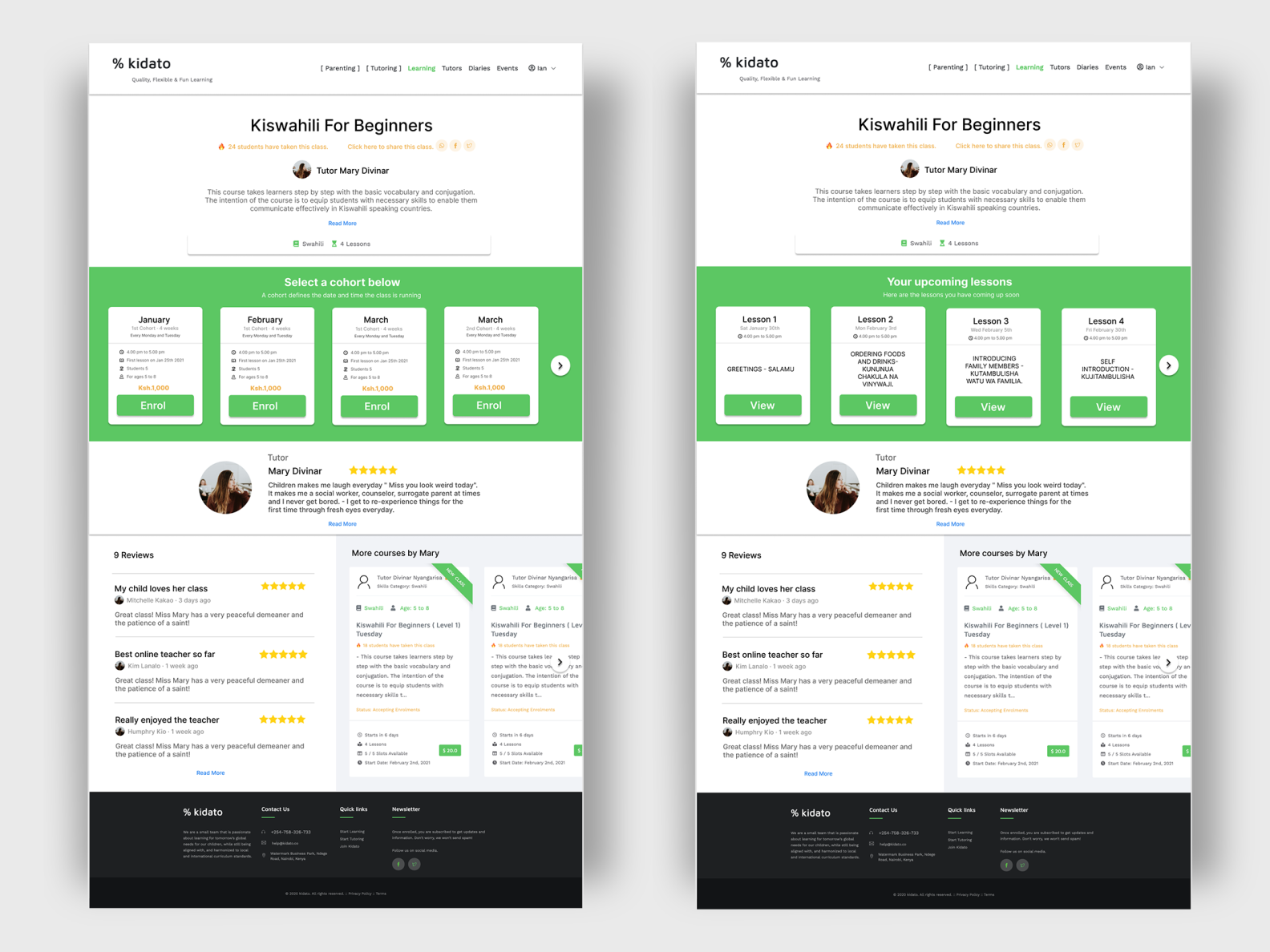 Education Web App Online School by Renasnce Studios on Dribbble