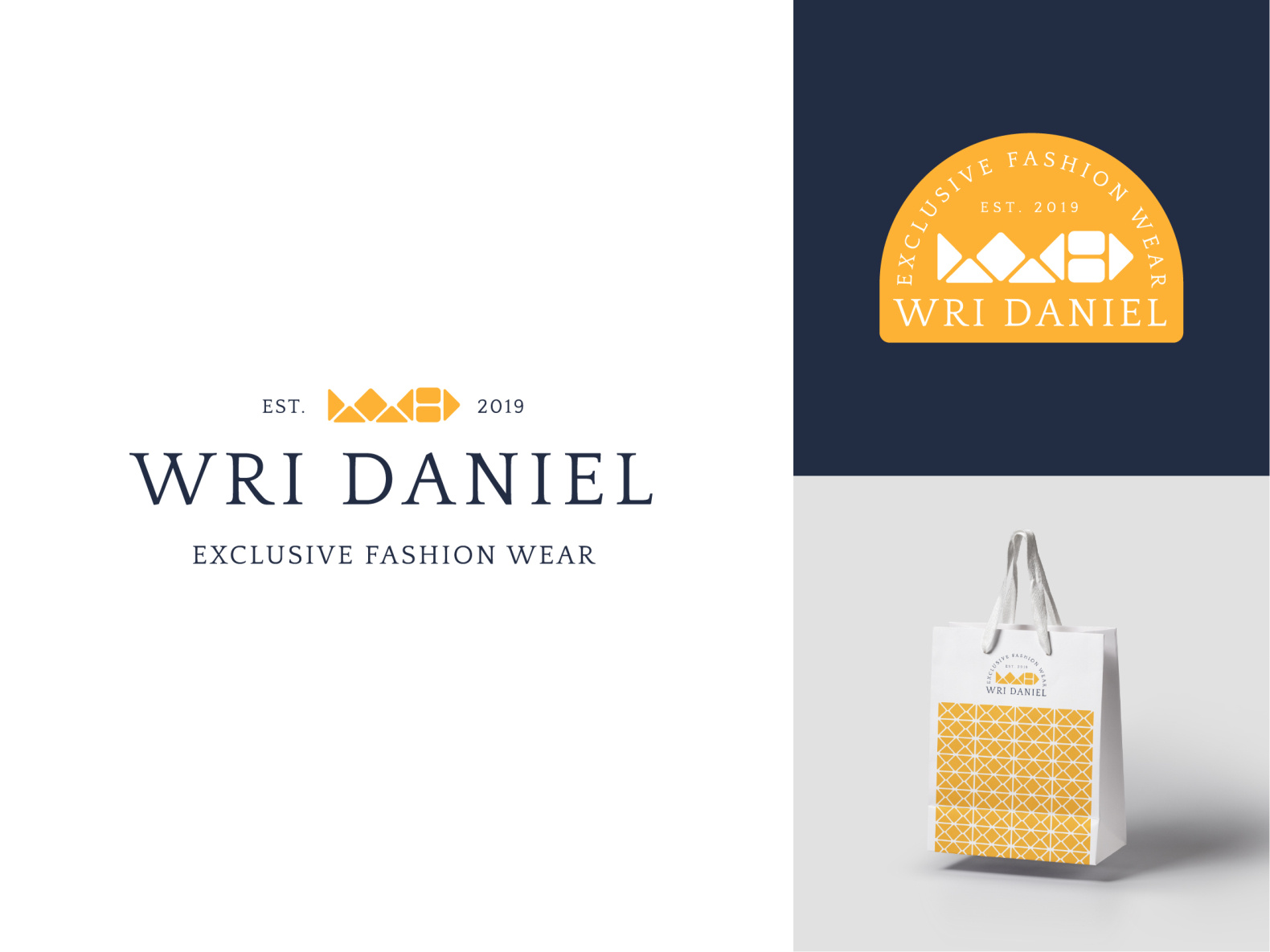Wri Daniel | Brand by Muhammed Faraz on Dribbble
