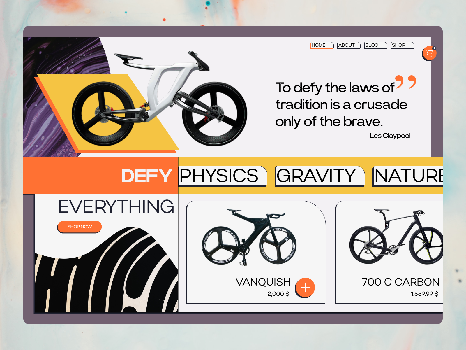 Defy Everything by James Abels on Dribbble