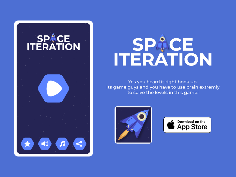 Space Iteration Game by Hardik Titiya on Dribbble