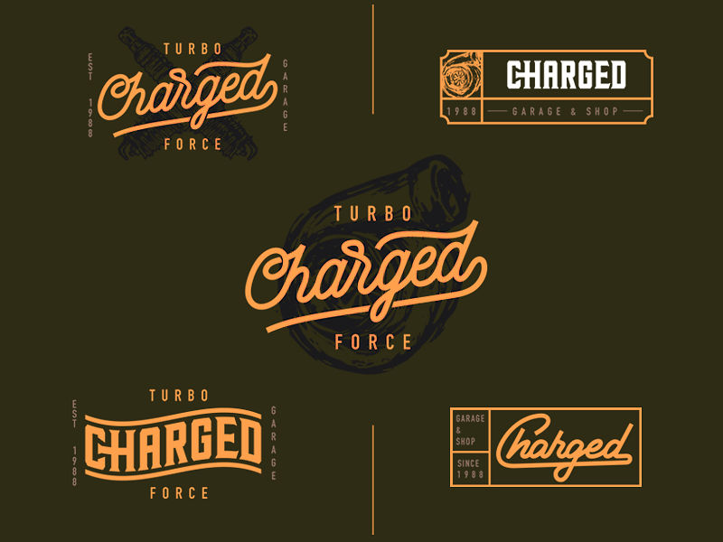 Charged Tryouts by Milan Arsenovic on Dribbble