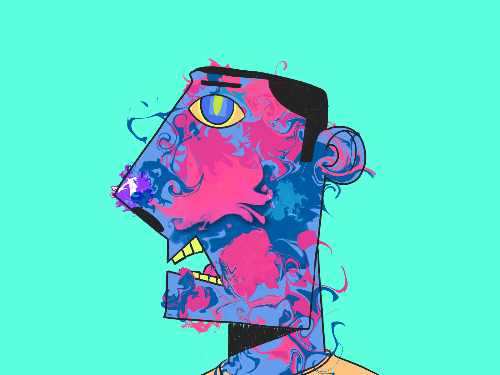 Liquid Person by Tigran Grigoryan on Dribbble