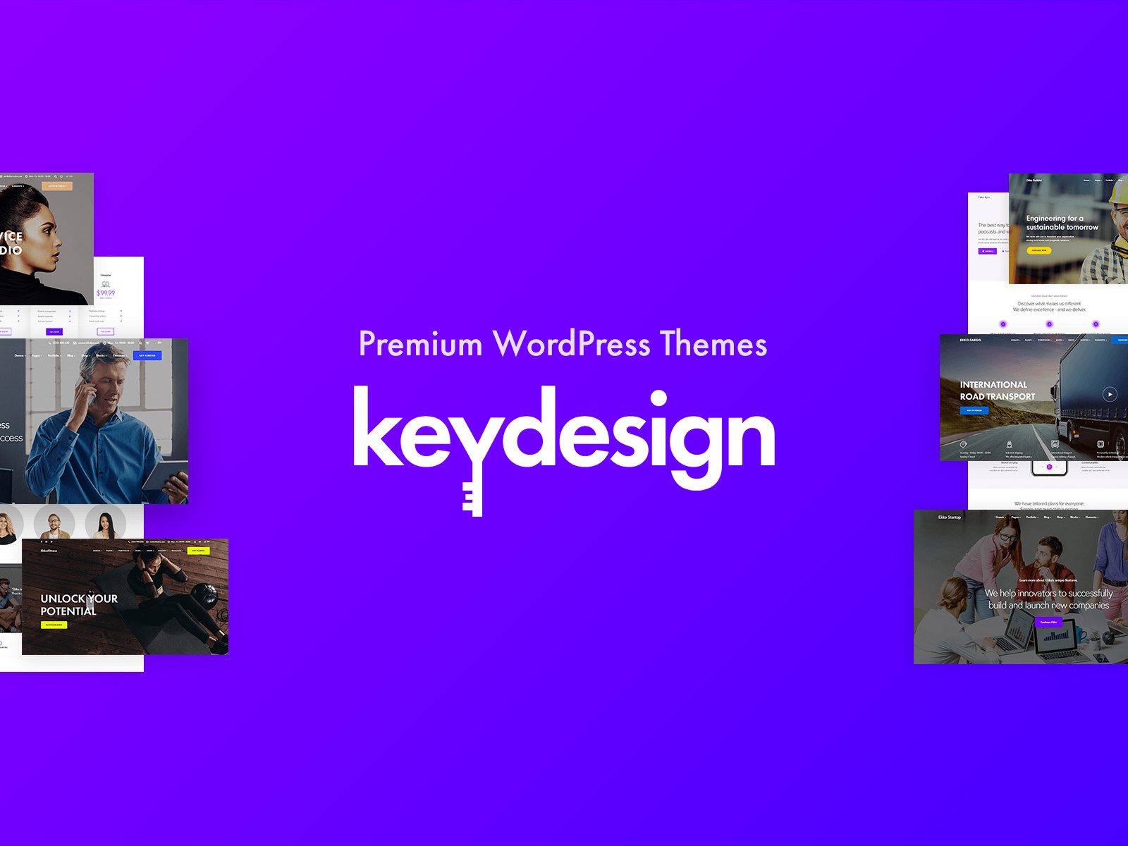 KeyDesign - Premium WordPress Themes by KeyDesign Themes on Dribbble