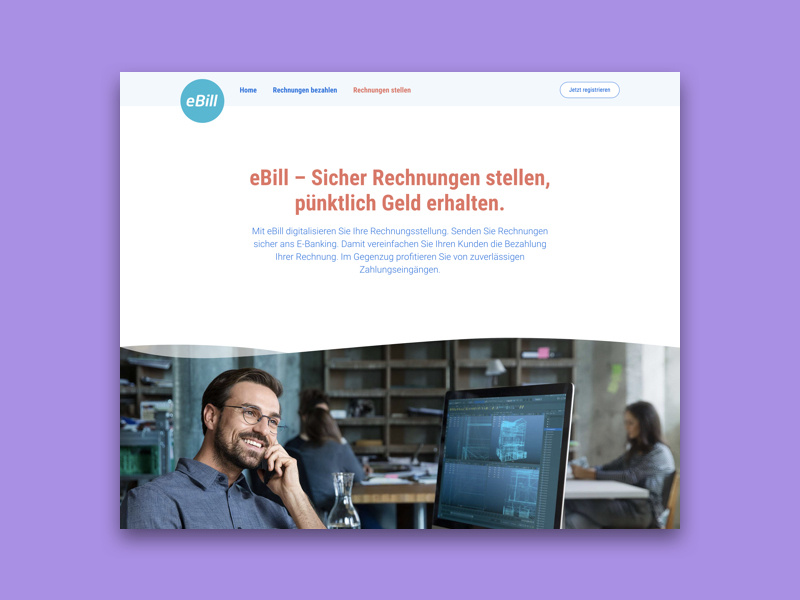 eBill Website by Station on Dribbble