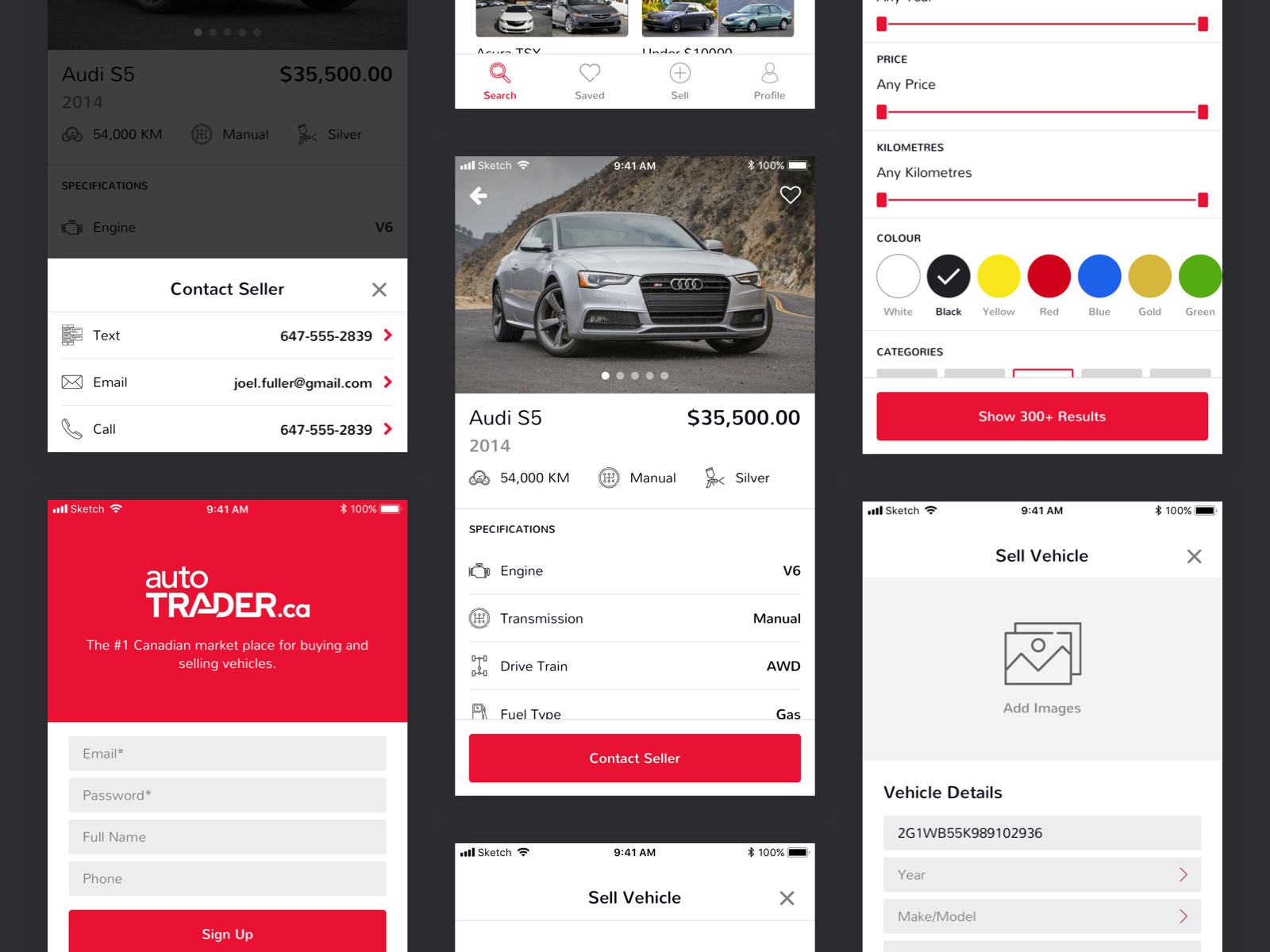 autoTRADER App Redesign by Gareth Wan on Dribbble