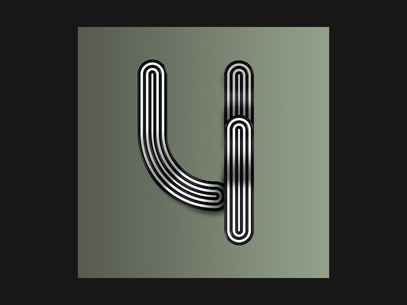 No. 4 by Huston Wilson on Dribbble