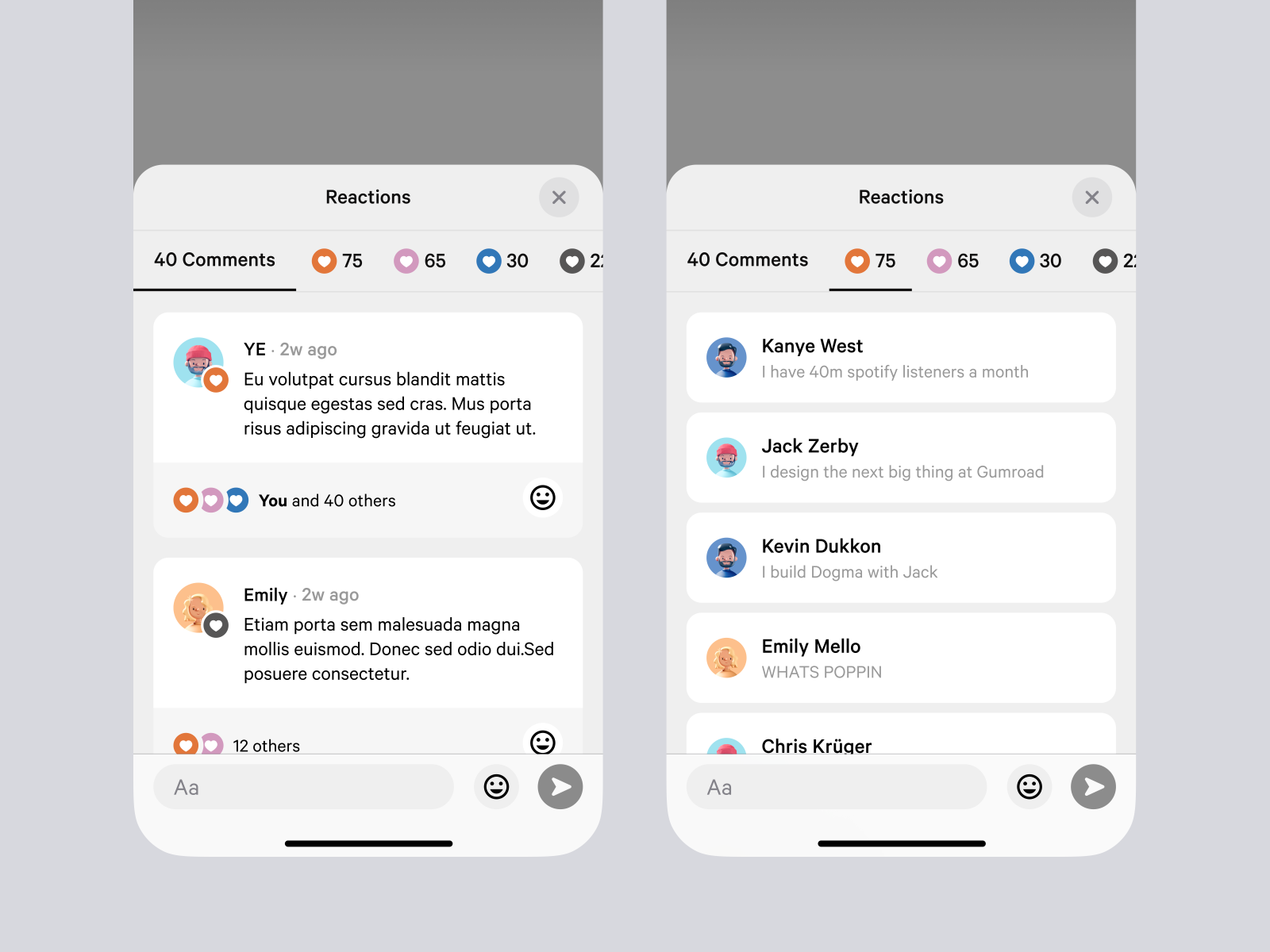 Dogma - Reactions by Kevin Dukkon for Fintory on Dribbble
