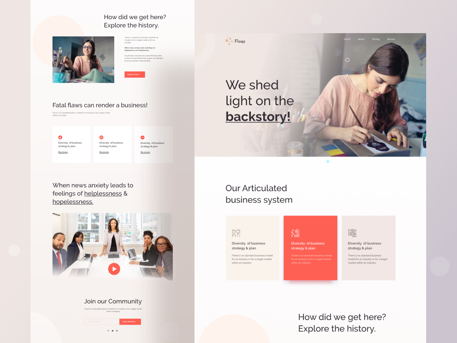 Cool Divi Designs by Amruth Mp | Dribbble