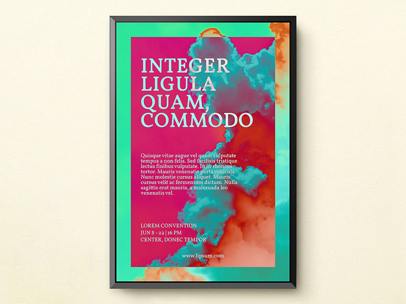 Poster design for a Meetup event by Tamara Stantic on Dribbble