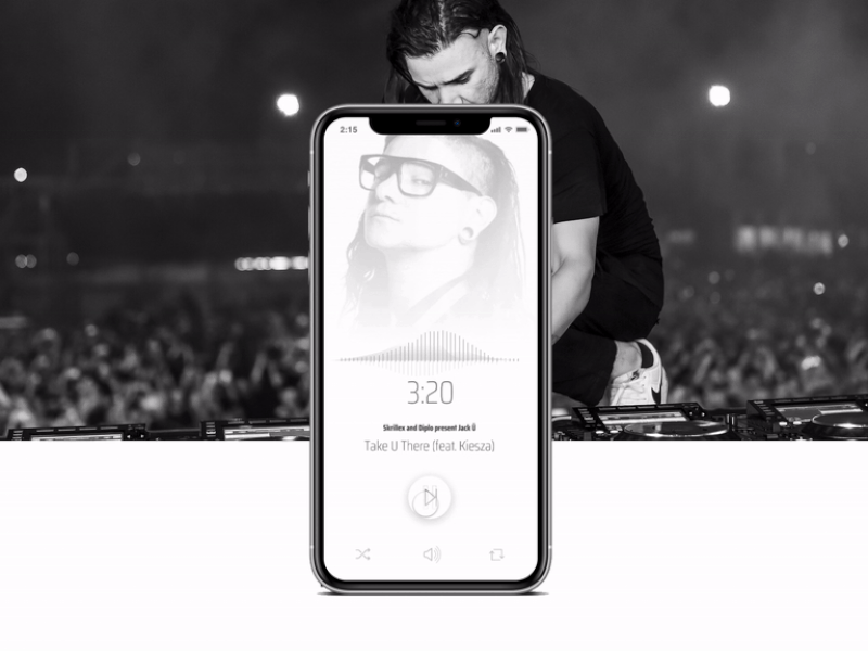 App Music Interaction by Lucas Ferreira on Dribbble