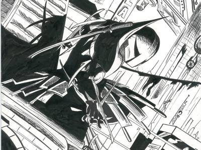 super hero ink by Joseph Bradshaw on Dribbble