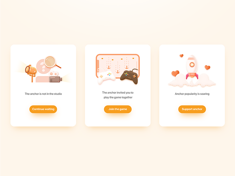 Pop-up interface by Fiasco on Dribbble
