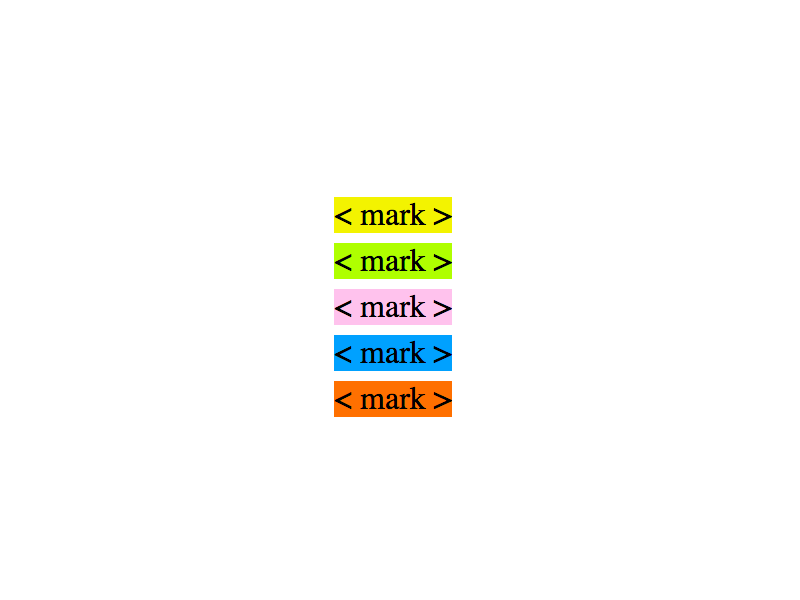 Mark Tag HI-LITER, Five Pack by Ian Bruce on Dribbble