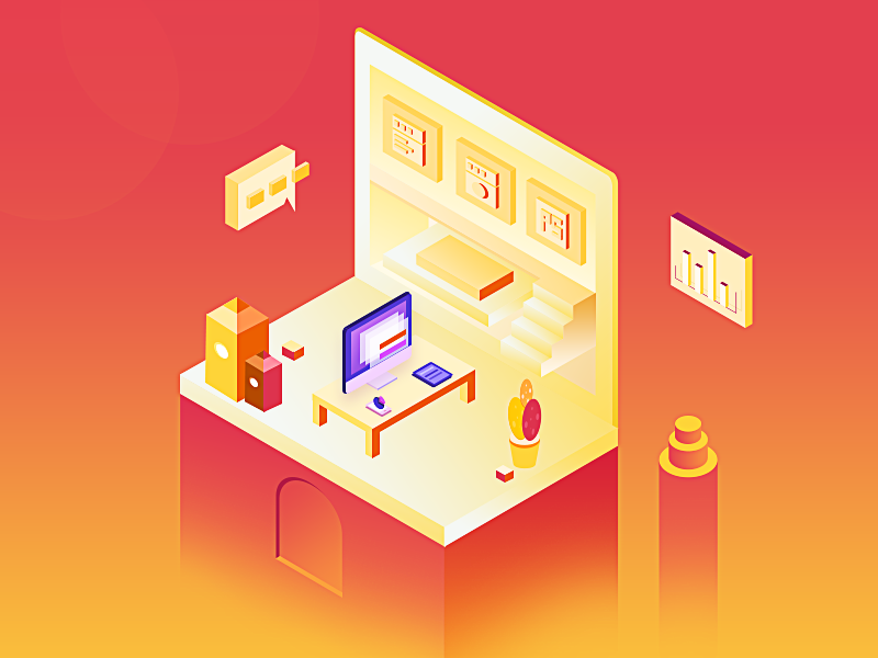 2.5d by Lzl on Dribbble