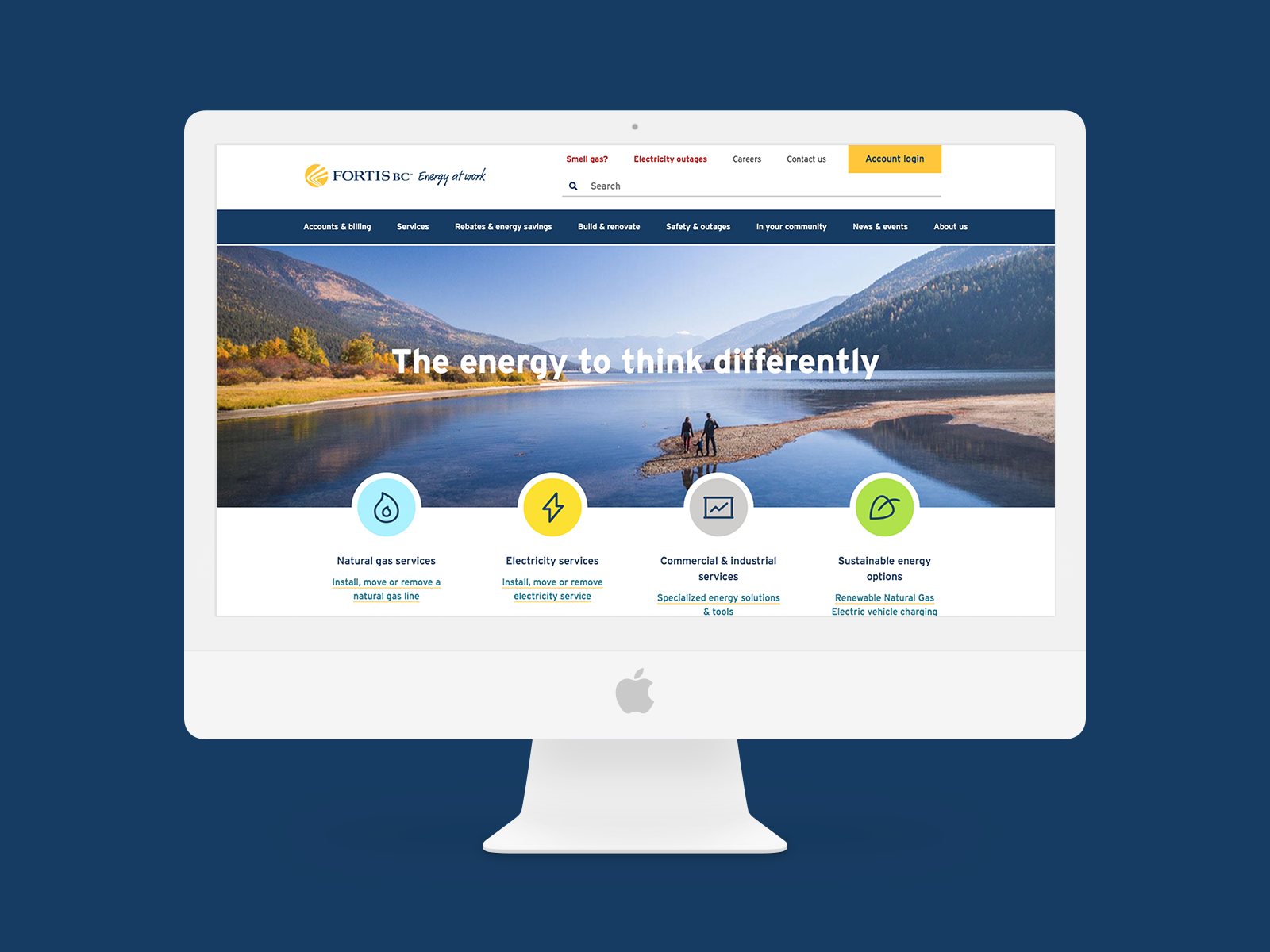 FortisBC.com by Anne Buchan on Dribbble