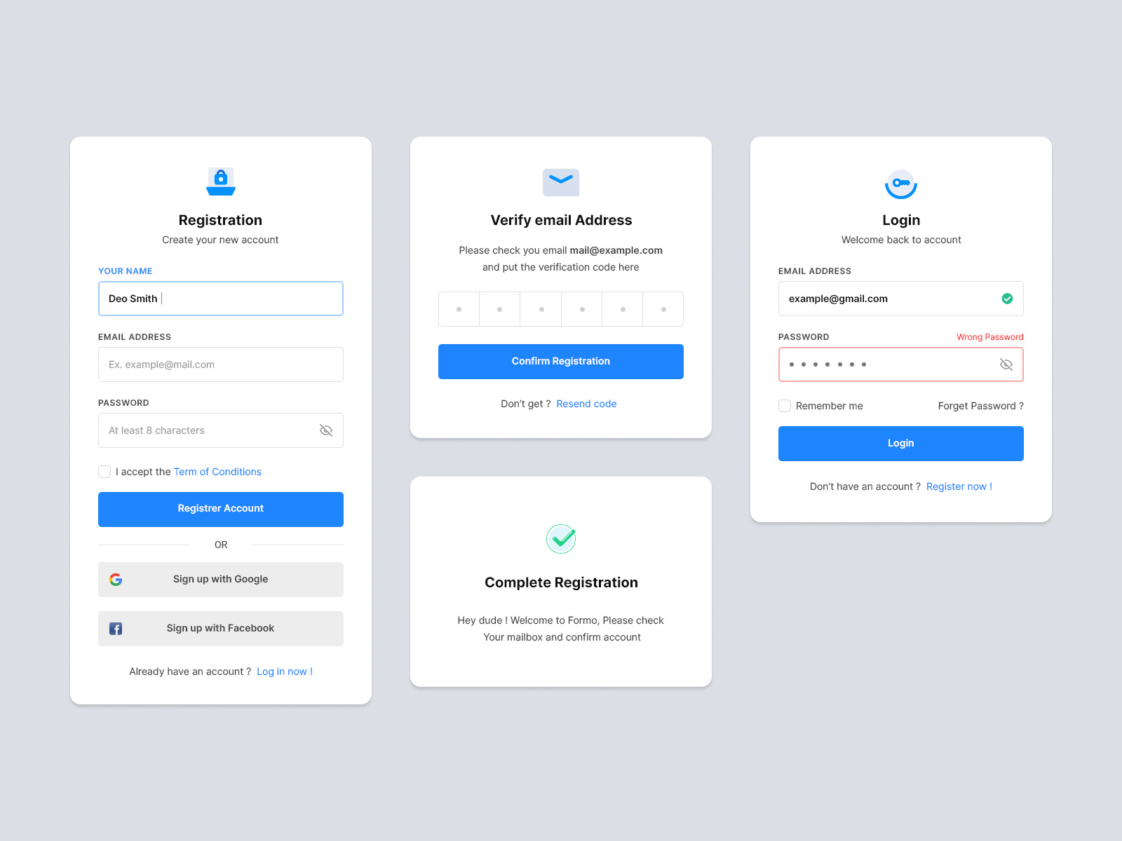 Form Elements V1 by UIgigs on Dribbble