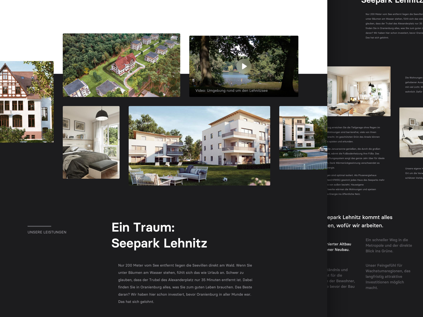 Gallery Section for Real Estate Website by Florentin Walter for Magni ...