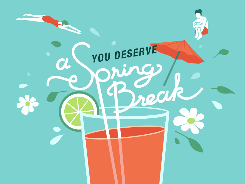 Springbreak by Alan Lee on Dribbble