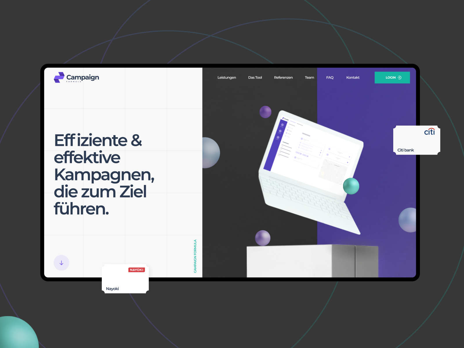 Campaign Formula by Ruslan Ch. on Dribbble