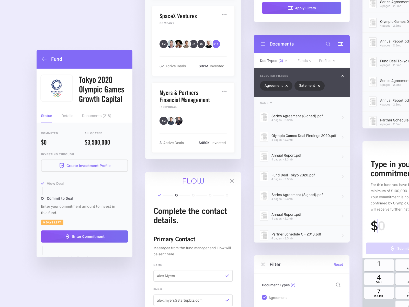 Flow - Mobile views by Nic Stauber on Dribbble