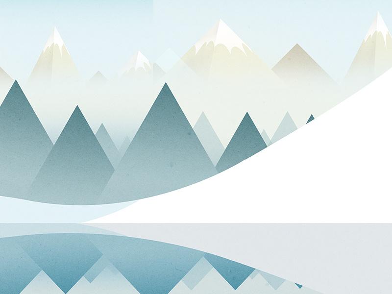 Cold Landscape by JKUB on Dribbble