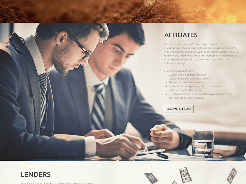 Zero Parallel by Anton Babenin on Dribbble