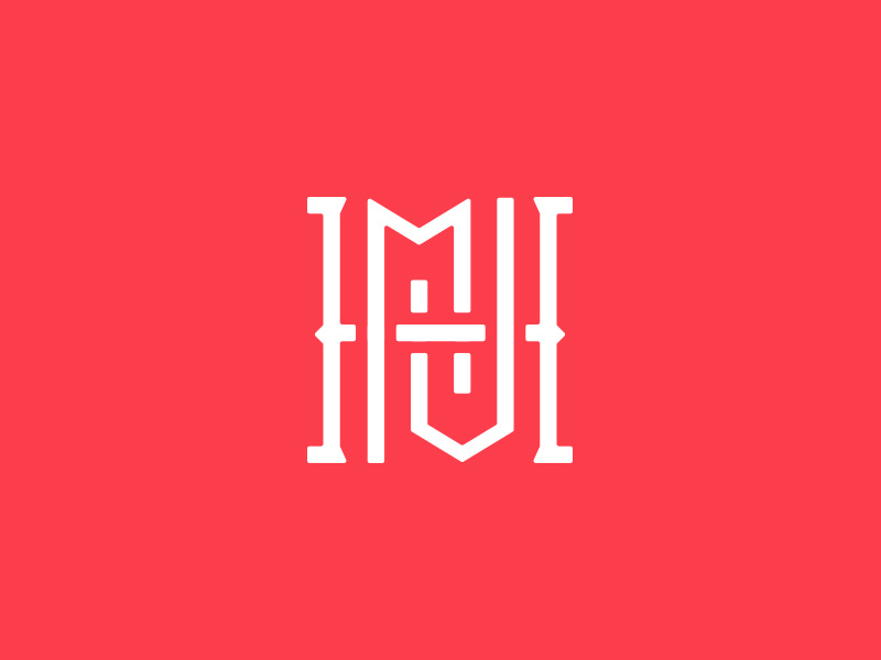 HMU Monogram Logo by Matt Stobo on Dribbble