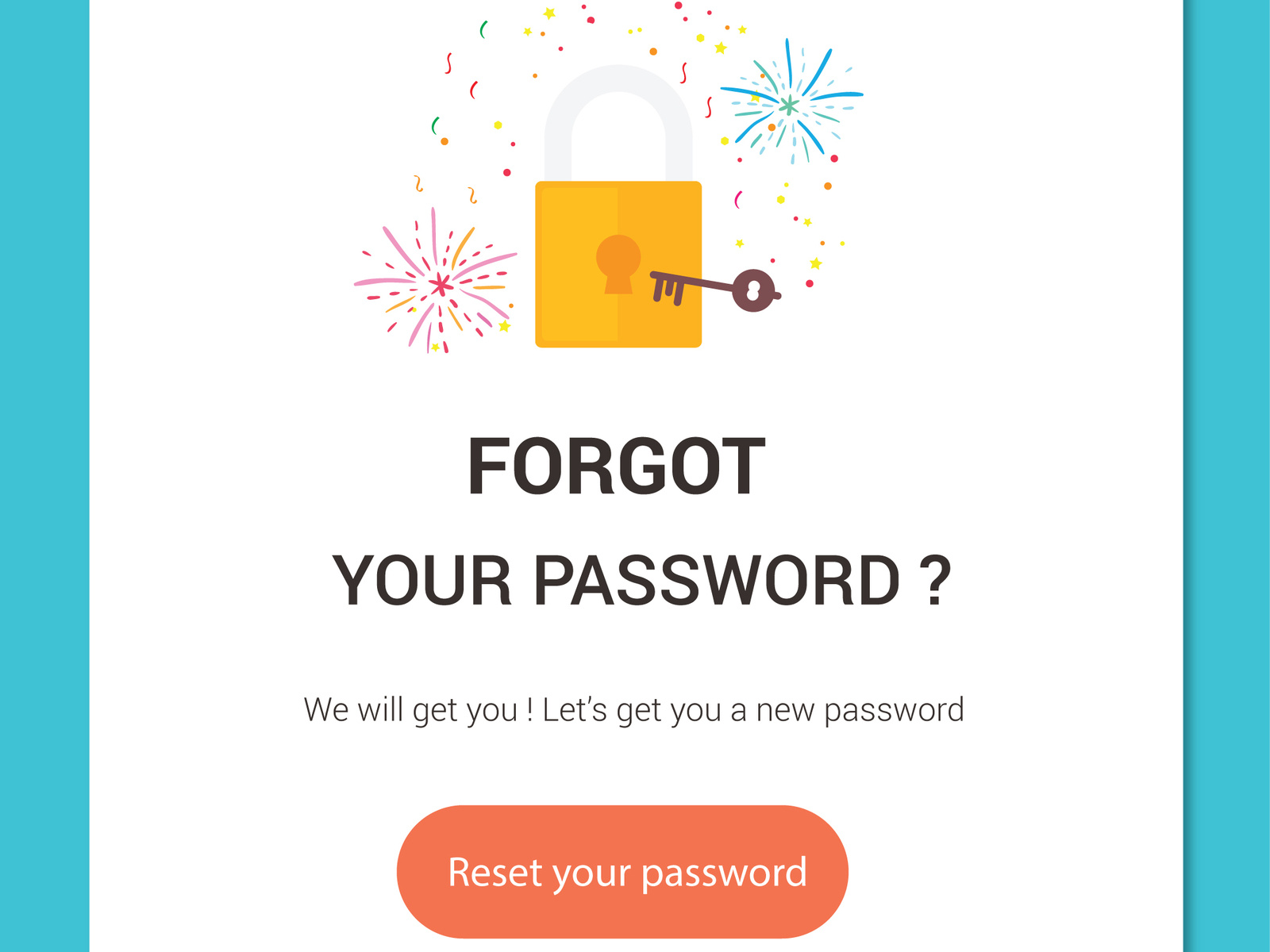 Reset Password by Mohammad Hanif on Dribbble